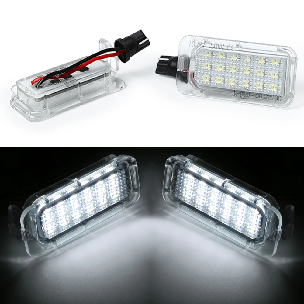 OEM-Fit 3W 6000K xenon white Full LED License Plate Light For Ford ...