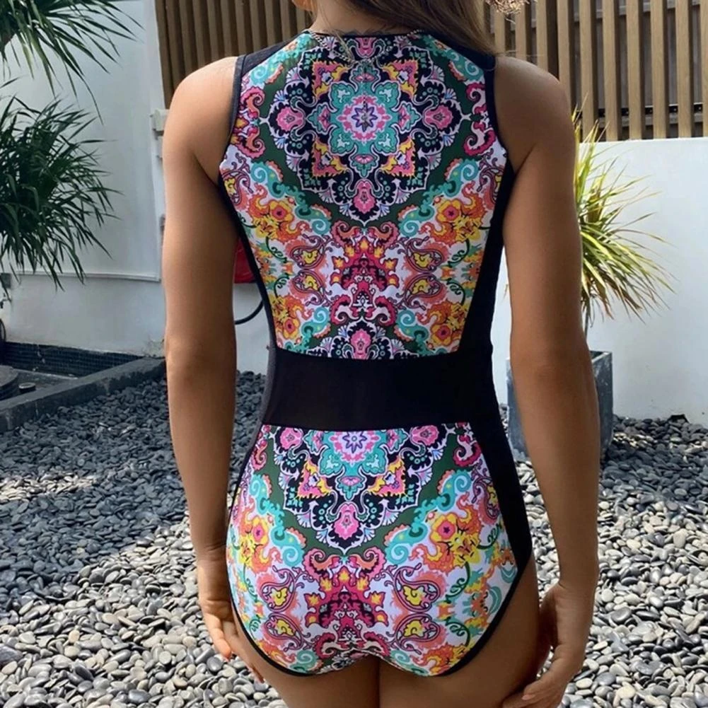 Bathing Suit Wireless Lady Monokini Bathers Sleeveless Awesome Bodycon ...