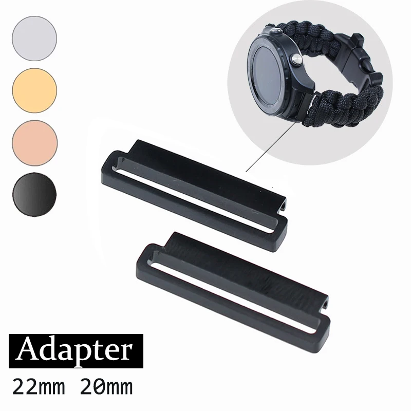 2pc-Wrist-Watch-Band-Adapter-Connector-22mm-20mm-Smart-Watchband ...