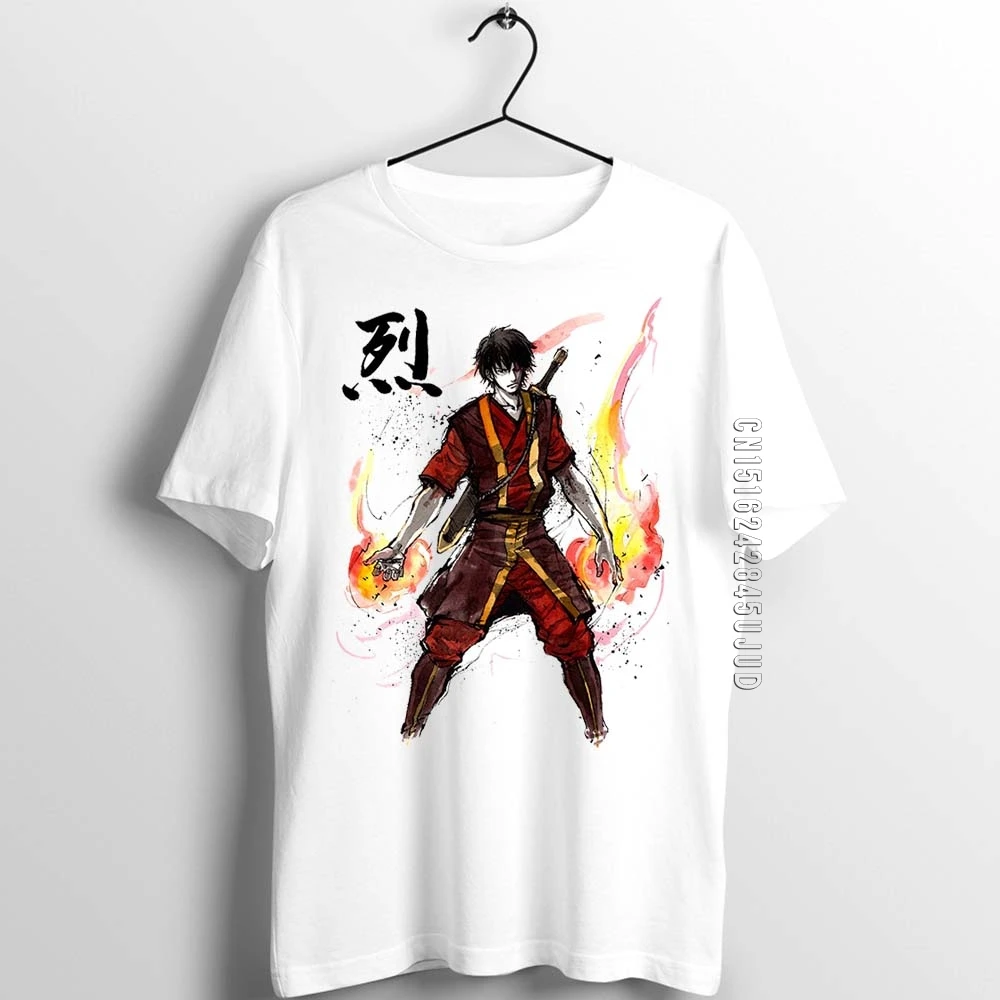 Unix-T-Shirt-Men-Guys-The-Last-Airbender-Aang-Zuko-Katara-Toph-Sokka ...