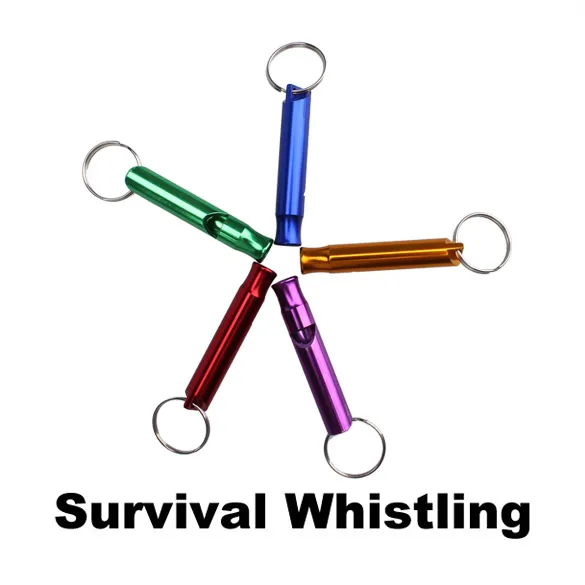 Whistle Metal Keychain | Metal Whistle Pendant | Survival Whistles ...