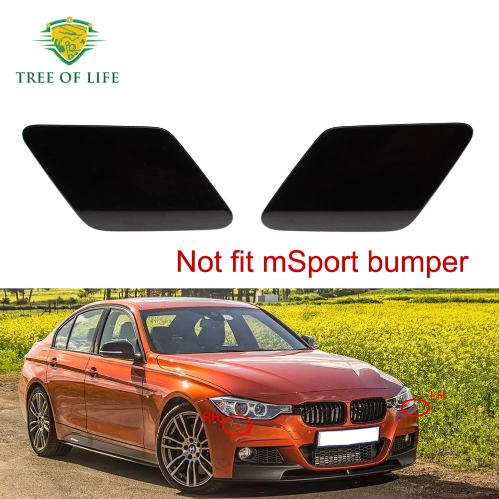 51117293032-Unpainted-Car-Front-Headlight-Washer-Cover-Headlamp-Spray ...