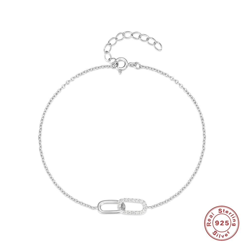 AIDE-925-Sterling-Silver-Thin-Chain-Bracelet-for-Women-Minimalist ...