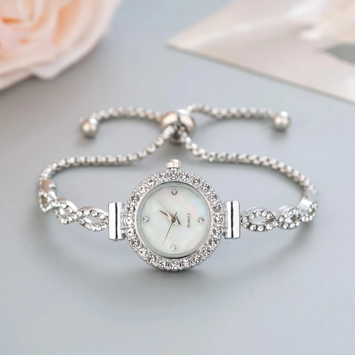 Women-s-Small-Dial-Wristwatch-Female-Bracelet-Watch-Quartz-Leisure ...