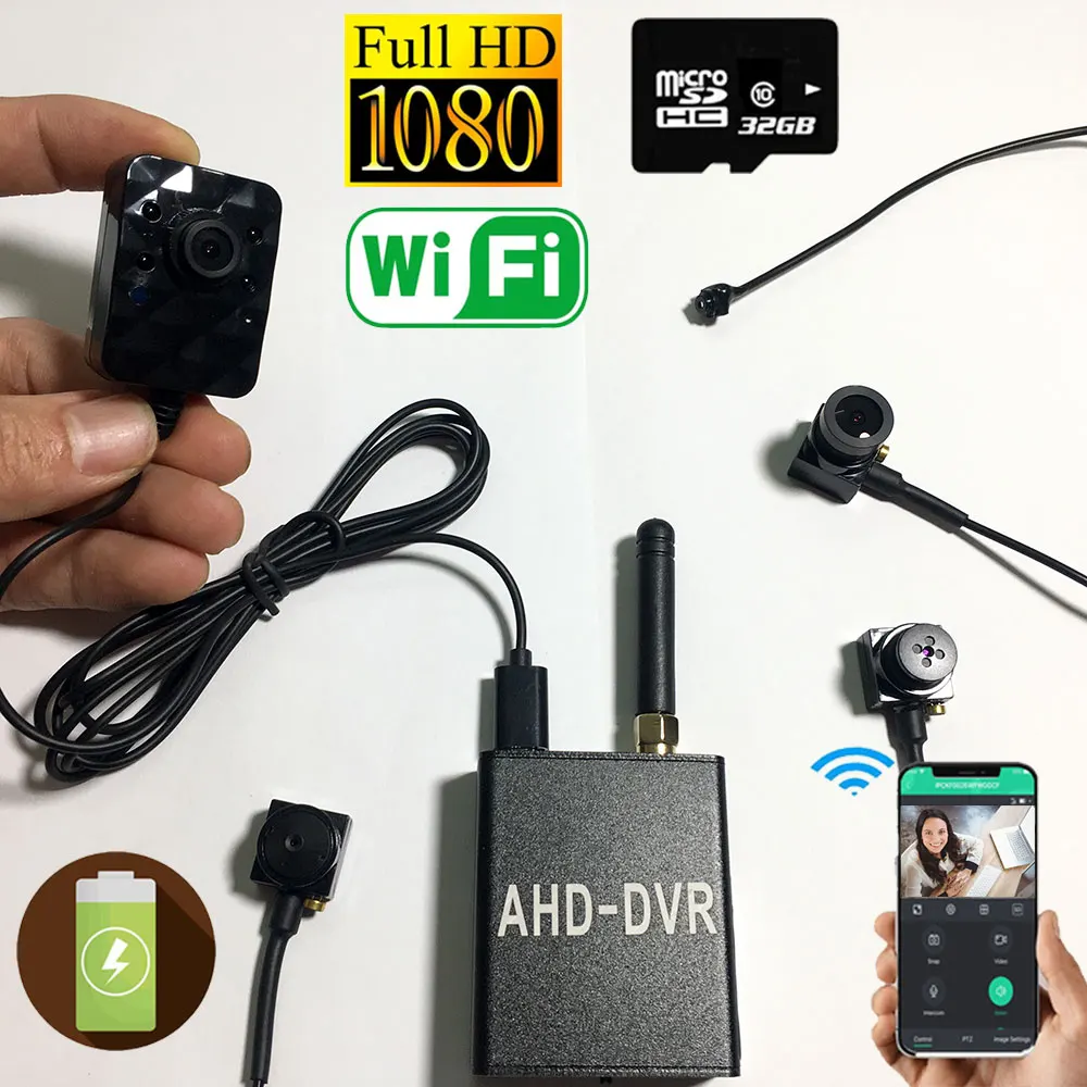 HD-1080P-Mini-Portable-Wireless-wifi-AHD-DVR-Kits-Video-Recorder ...