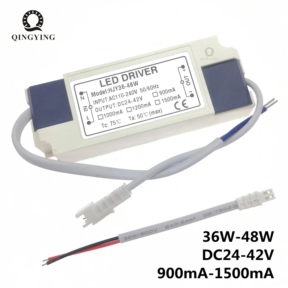 110V-220V-36W-40W-45W-48W-LED-Driver-DC24-42V-900mA-1000mA-1200mA ...