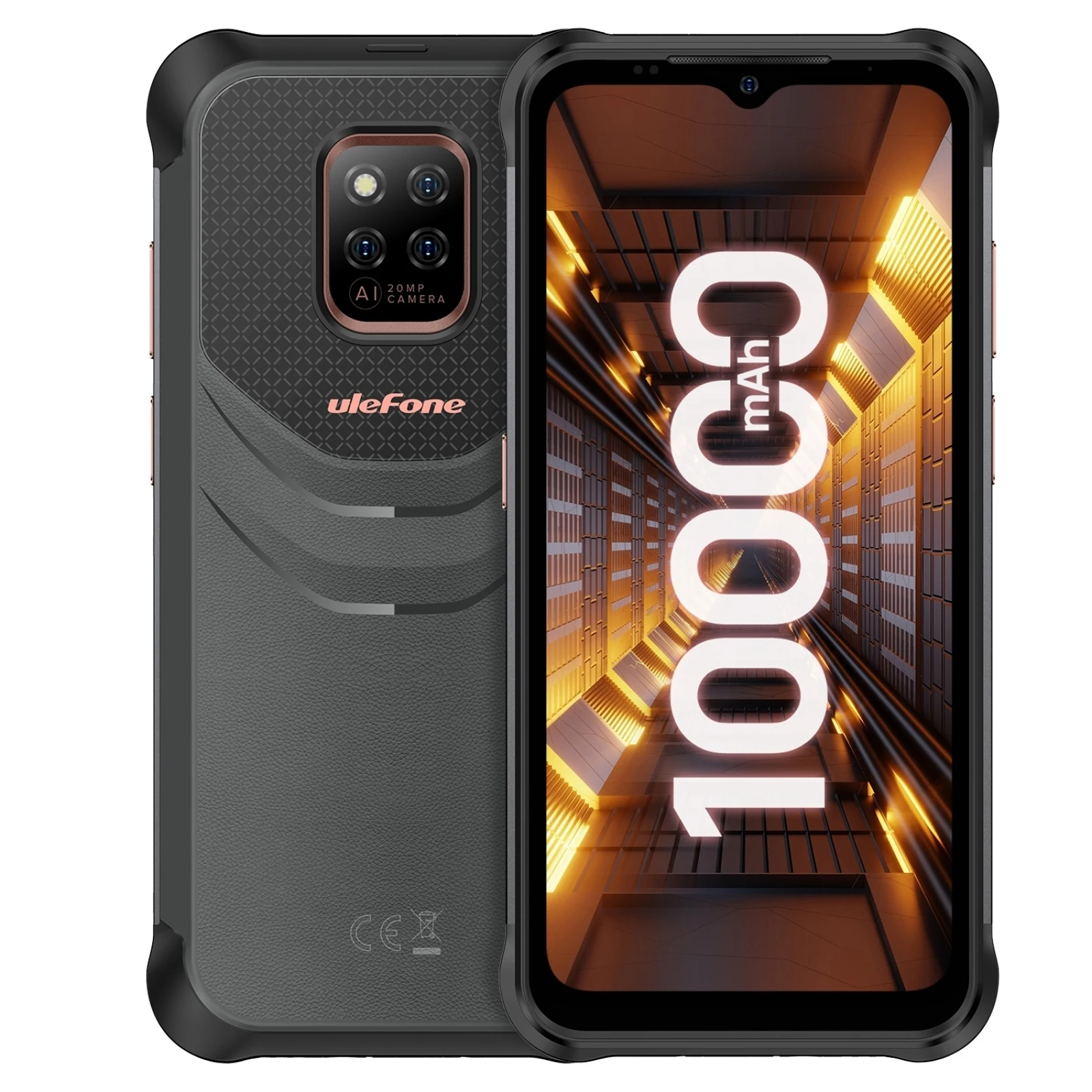 Ulefone power armor 14 pro telefone áspero 8gb + 128gb ip68 impermeável ...