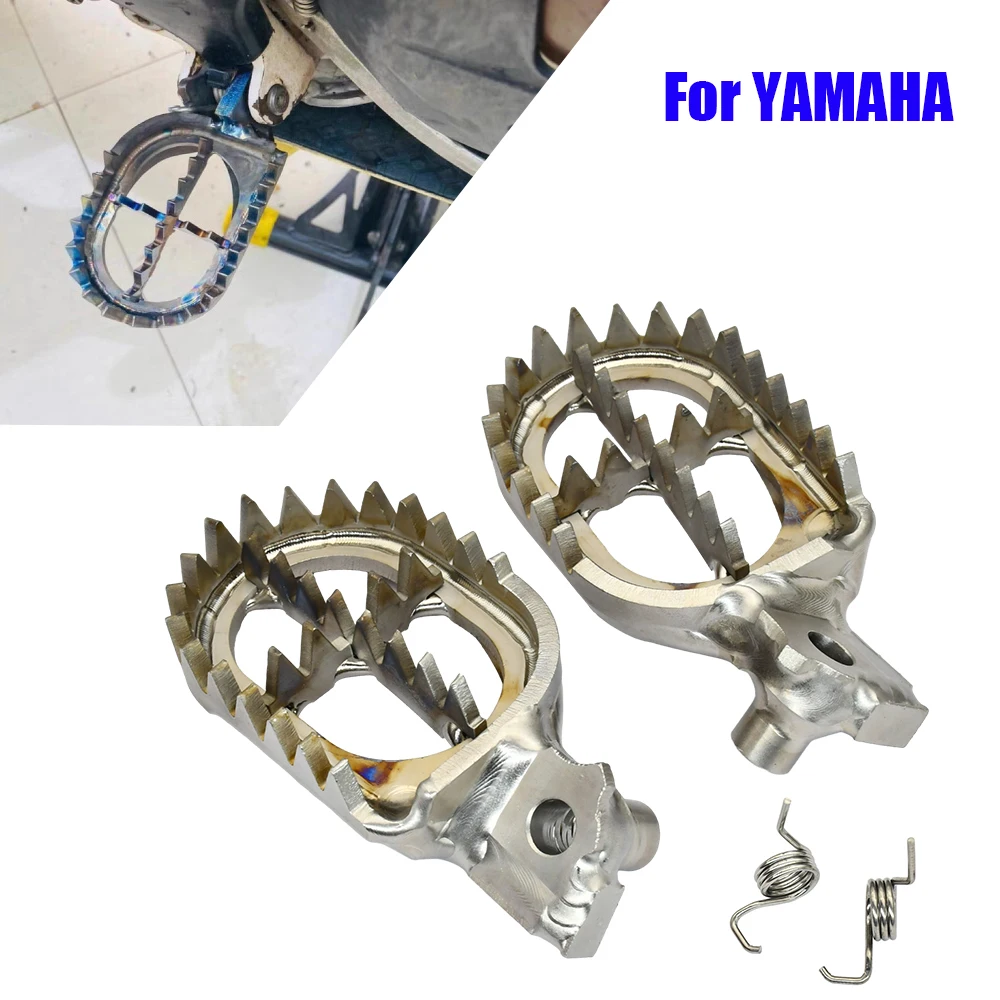 Motorcycle-Titanium-Alloy-TC4-Foot-Rest-Pegs-Footrest-Footpeg-For ...