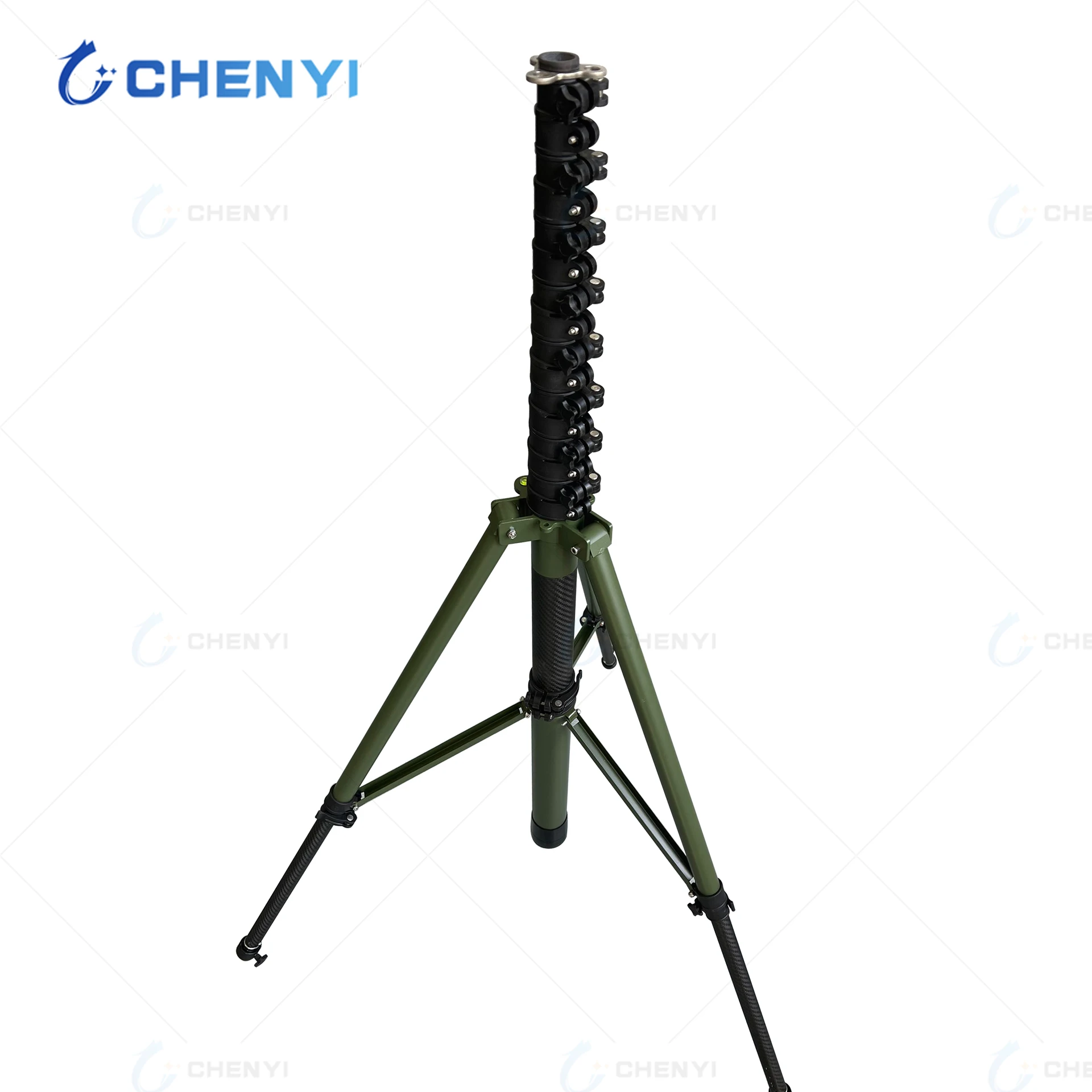 9m Telescopic Radio Antenna Mast Tripod Stand Mast for Phone and Camera ...