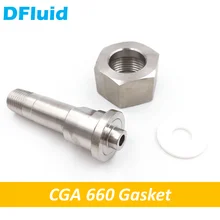 PCTFE CGA 가스켓, PTFE 와셔, 가스 실린더 연결 밀봉 개스킷, CGA170, CGA180, CGA320 ...