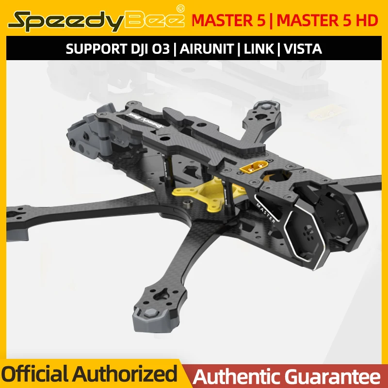 SpeedyBee Master 5 analogowy/Master5 HD Drone zestaw ze szkieletem 5 ...