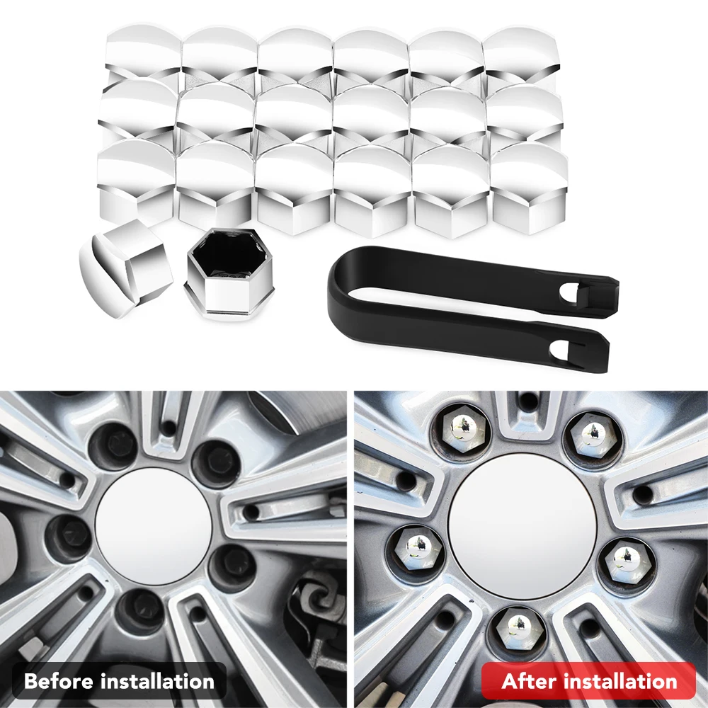 17mm-20Pcs-Car-Wheel-Nut-Caps-Auto-Hub-Screw-Cover-for-vw-polo-6r ...