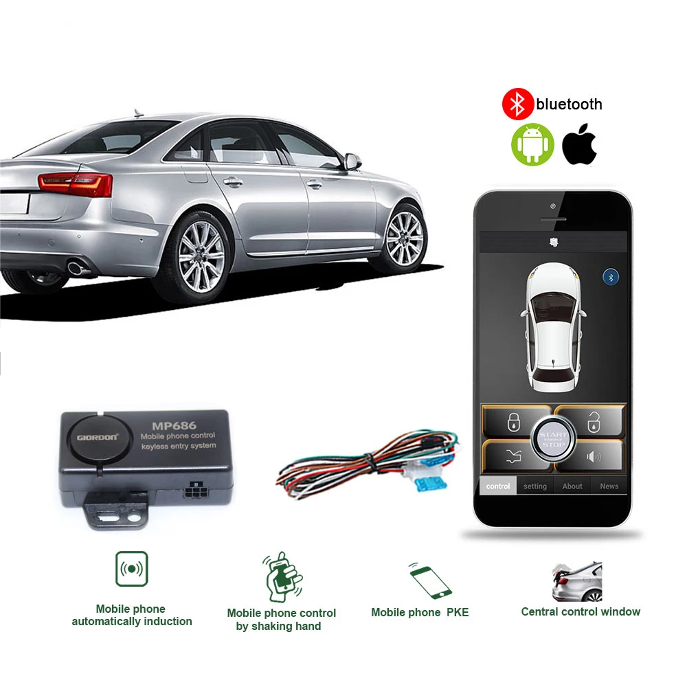 Mobile-phone-control-keyless-entry-alarm-system-car-engine-start-stop ...