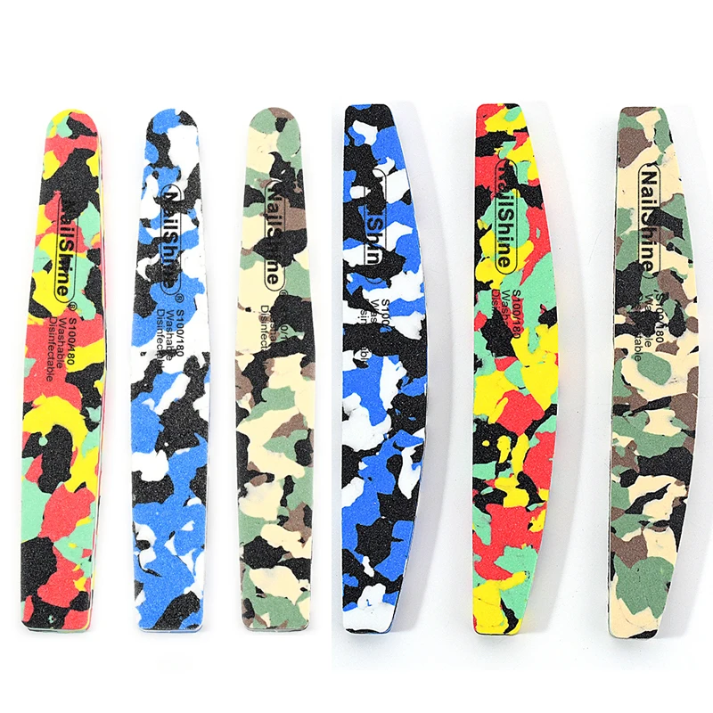 2-Pcs-Lot-Nail-Art-File-Sanding-Sponge-Buffer-Block-100-180-Fingernail ...