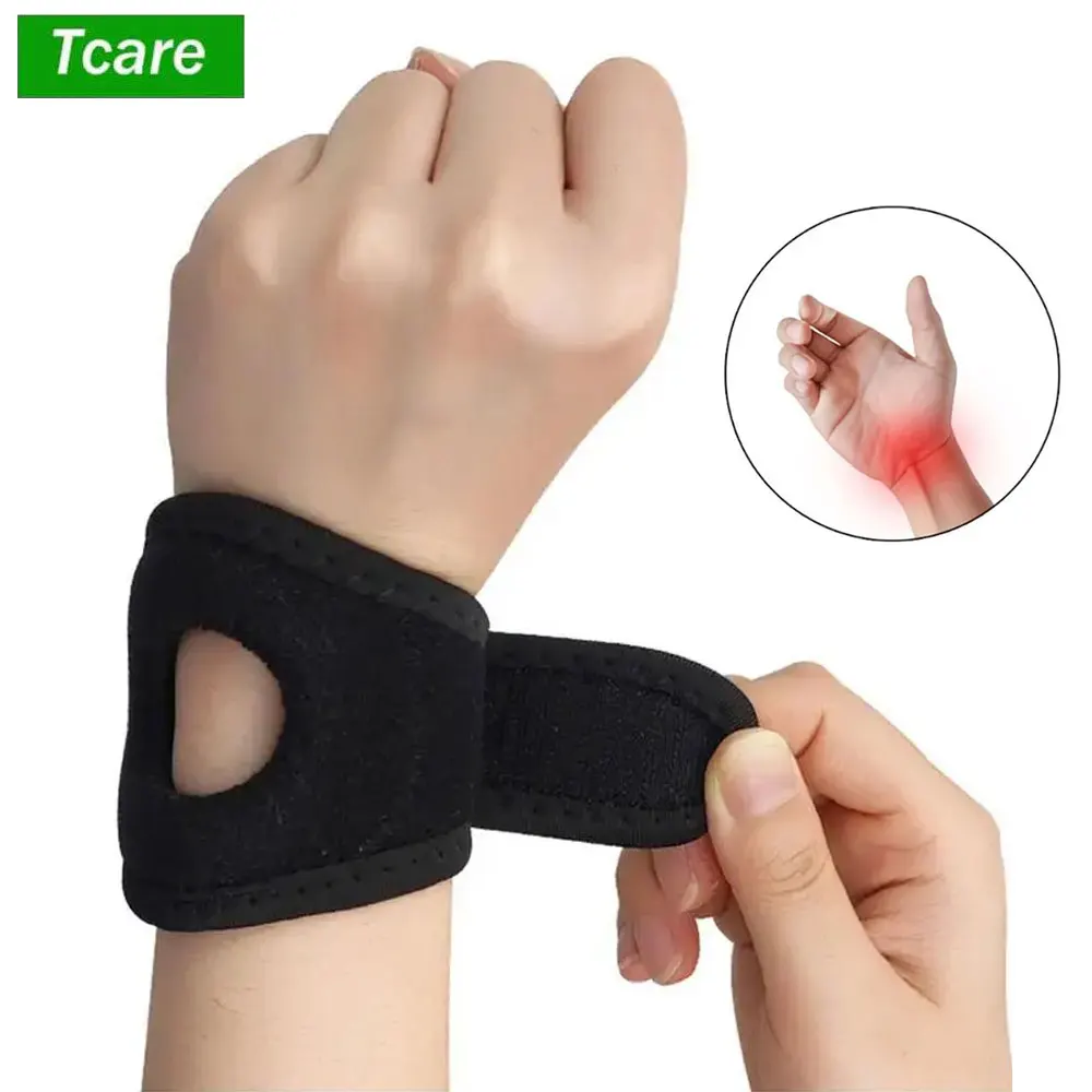 1 Pcs TFCC Wrist Brace Ulnar Wrist Brace with Compression Rring Pad for ...