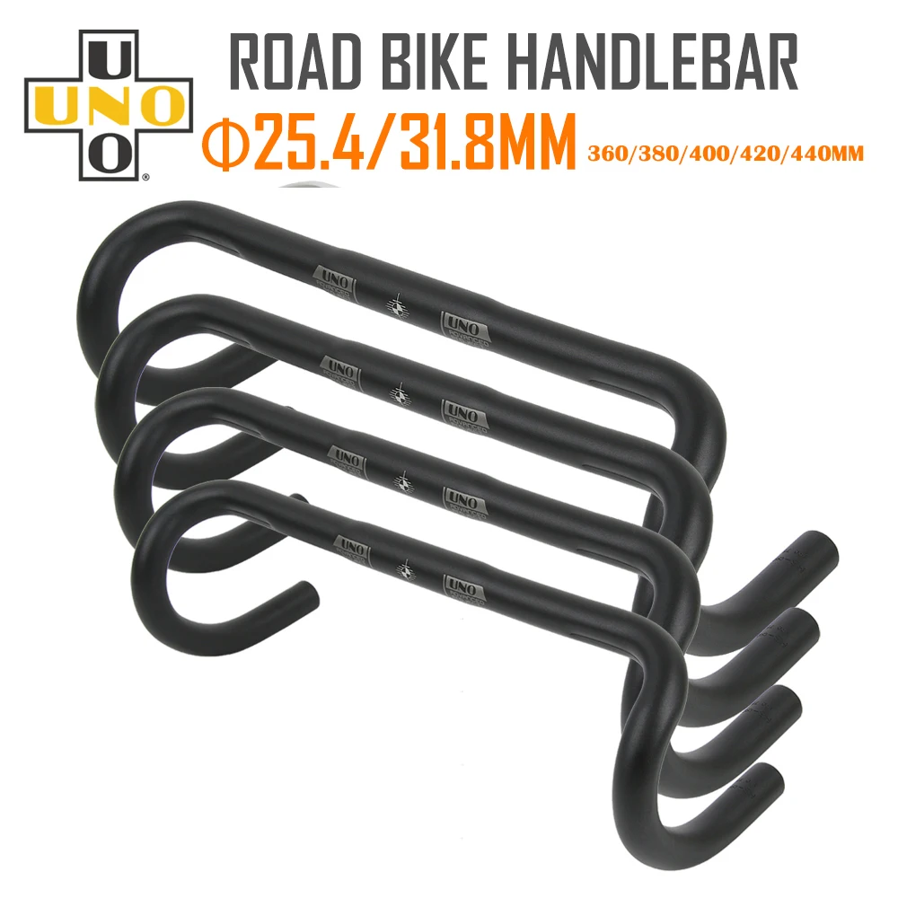 UNO-Ultralight-Drop-Bar-Handle-Road-Bike-Handlebar-25-4-31-8mm-Bicycle ...