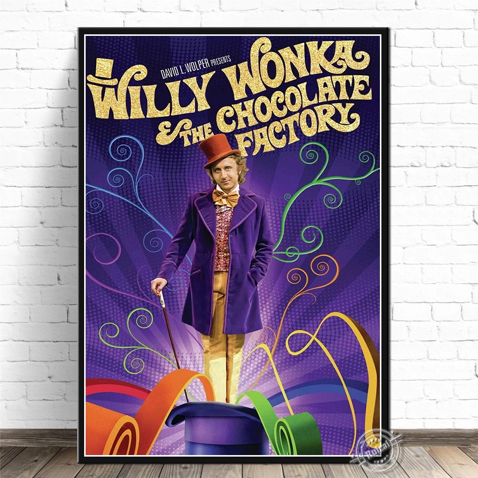 Willy Wonka And The Chocolate Factory Movie Poster