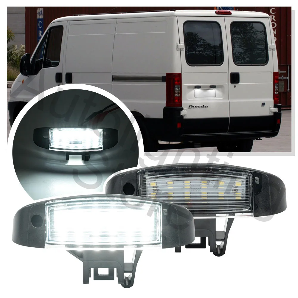 2PCS-Rear-Led-License-Number-Plate-Light-Lamp-For-2000-2001-2002-2003 ...