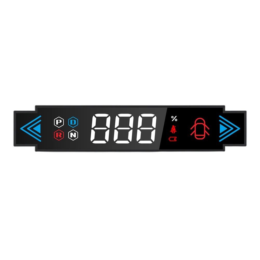 Digital-Speedometer-Big-Font-Dedicated-Head-up-Display-LED-Display-Car ...