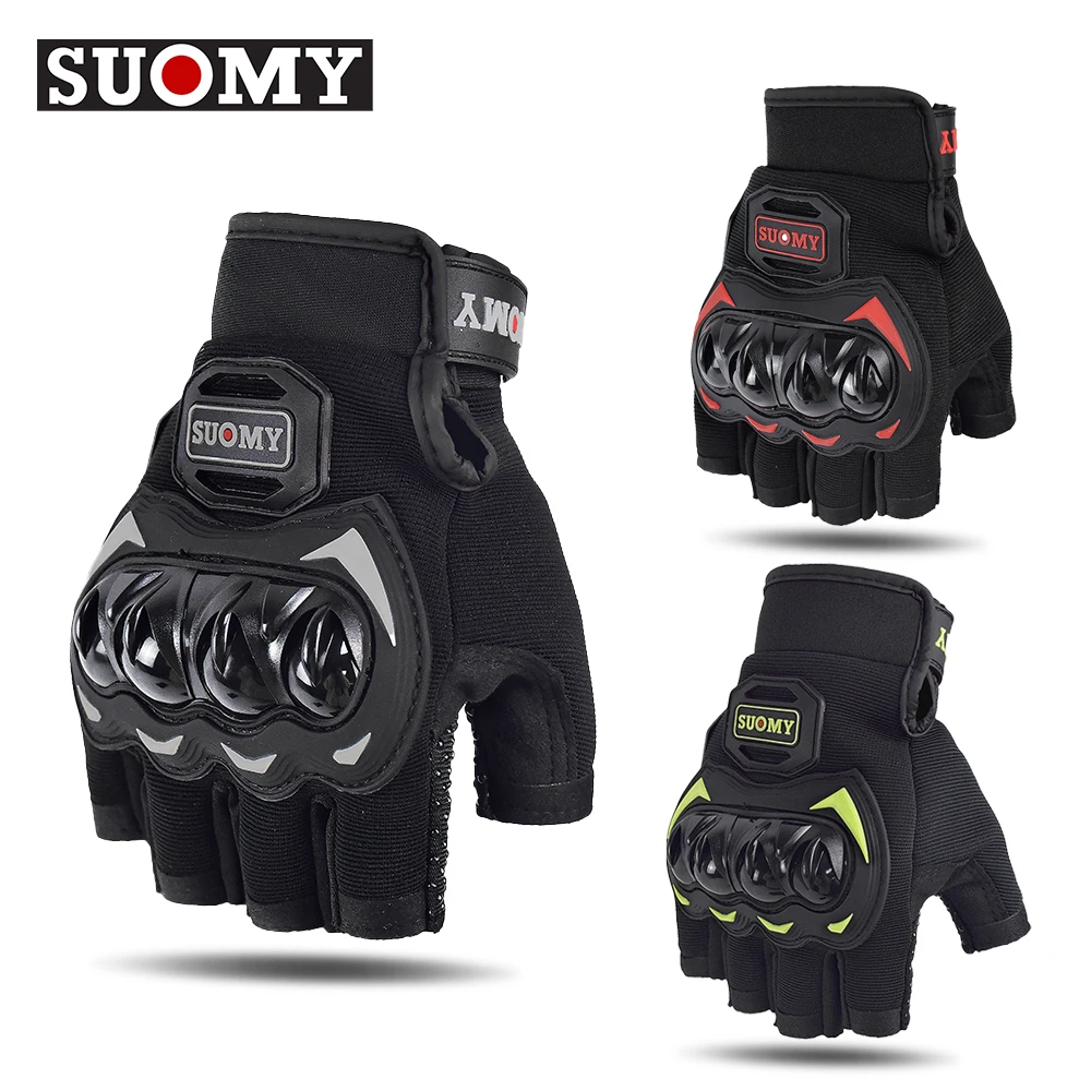 Man-Women-Half-Finger-Motorcycle-Gloves-Summer-Racing-Cross-Country ...