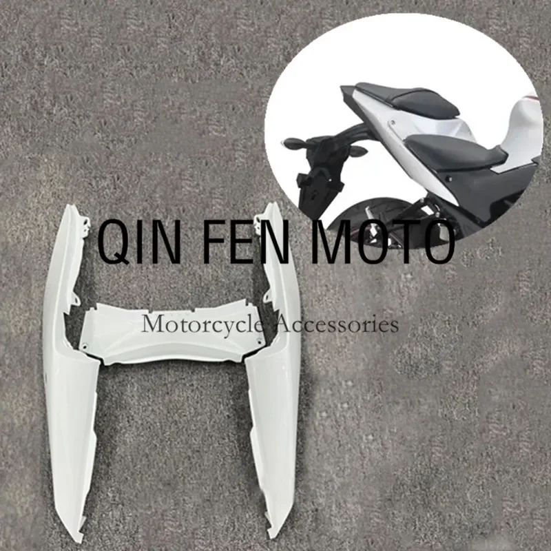 White-Motorcycle-Rear-Tail-Middle-Fairing-Cowling-Side-Panel-Kit-Fit ...
