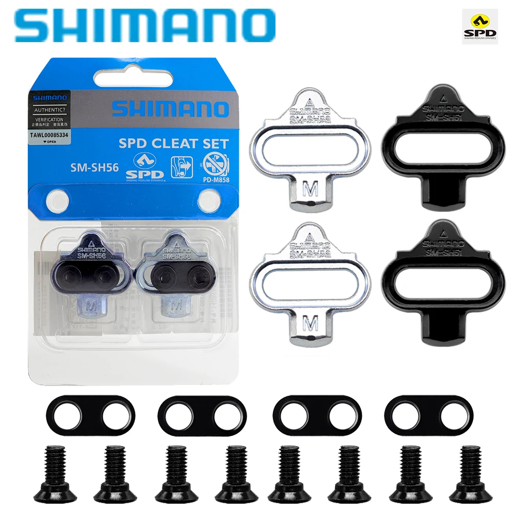 Shimano-SM-SH51-SH56-Bike-Cleats-System-Single-Release-Mtb-Cleats-Fit ...