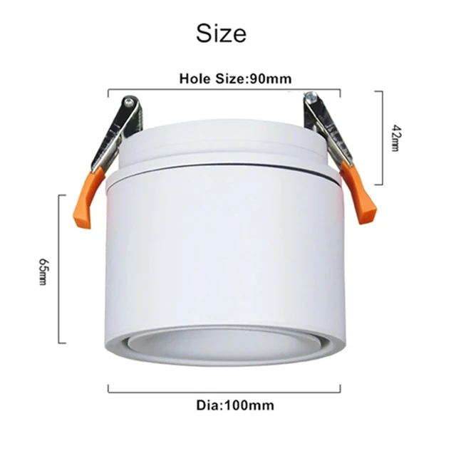 Free Directional Compact LED Dimmable Spotlights