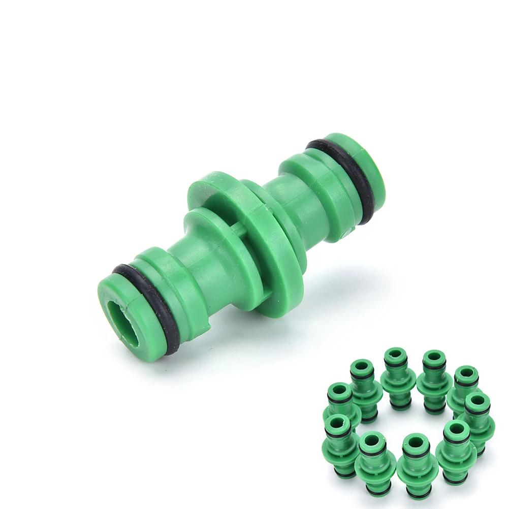 2-Way-Water-Hose-Pipe-Tube-Plumbing-Connector-Couplers-Joiner-Plastic ...