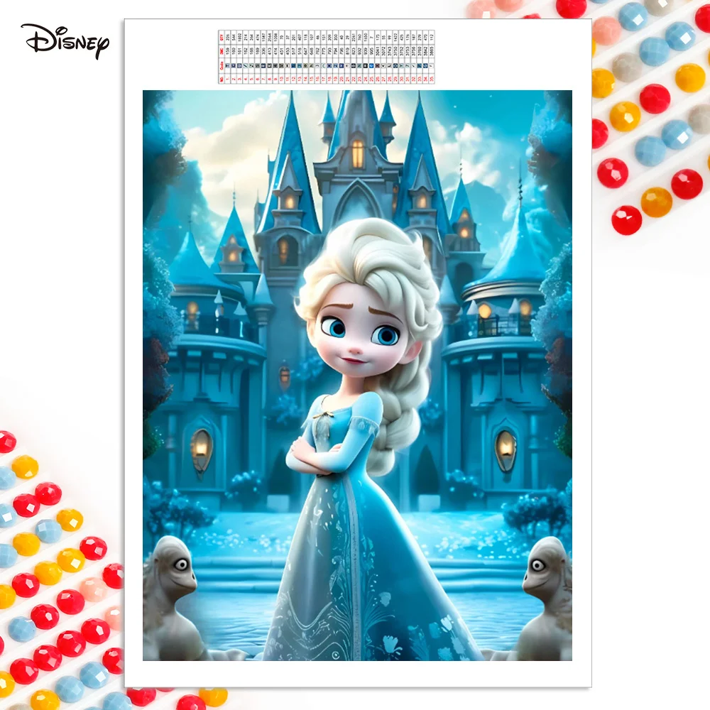 Disney-5D-Diamond-Mosaic-Frozen-Elsa-Diamond-Painting-Portrait-New ...