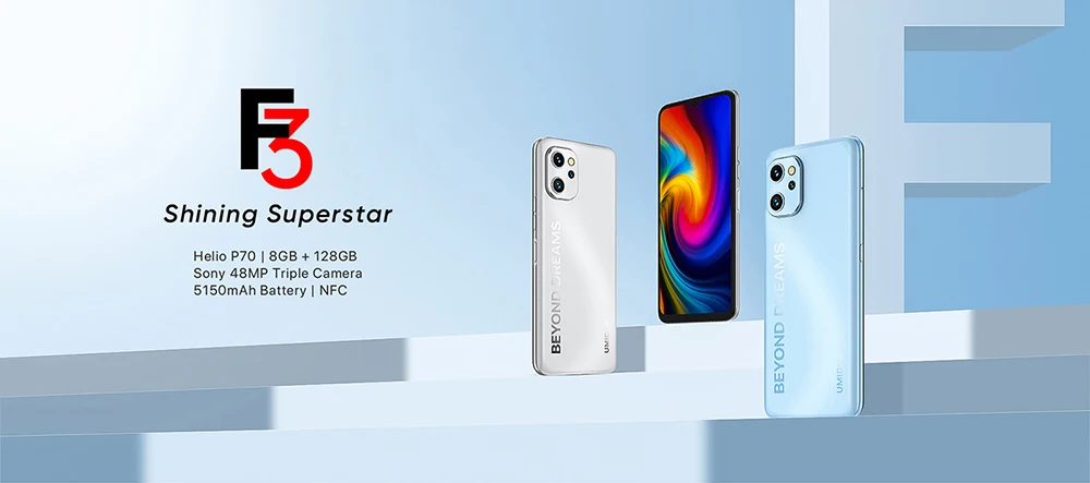 UMIDIGI Celular Umidigi F3 8GB 128GB 48MP - Negro. | falabella.com