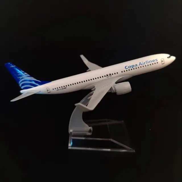 1:400 Scale Metal Airplane Panama Copa B737 Latin Airlines Boeing ...