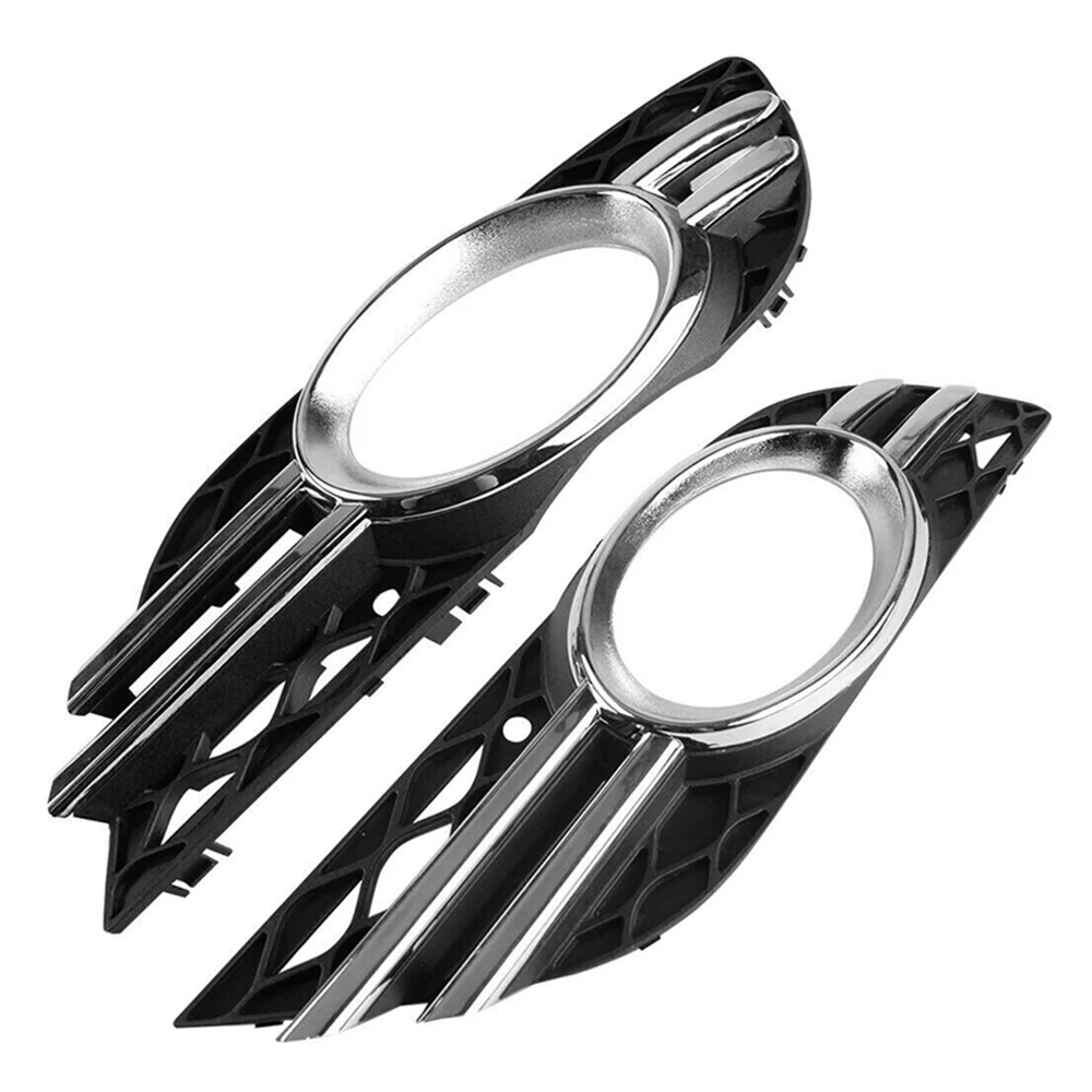 4 Pcs/Set Front Fog Lights Cover Trims For Mercedes-Benz E320 E350 E550 ...