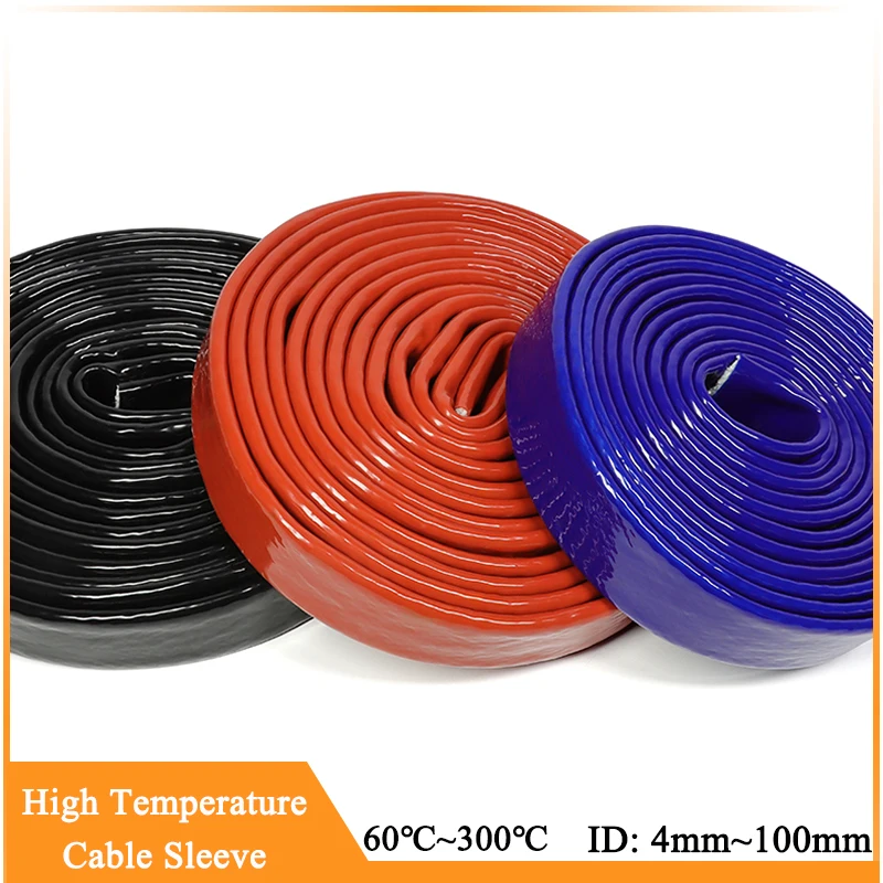 High-Temperature-Resistant-Fiberglass-Tube-Silicone-Resin-Coated-Glass ...