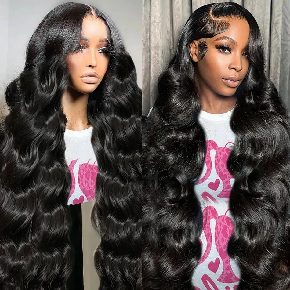 Body Wave Wig 13x6 HD Lace Frontal Closure Wigs 100% Human Hair ...