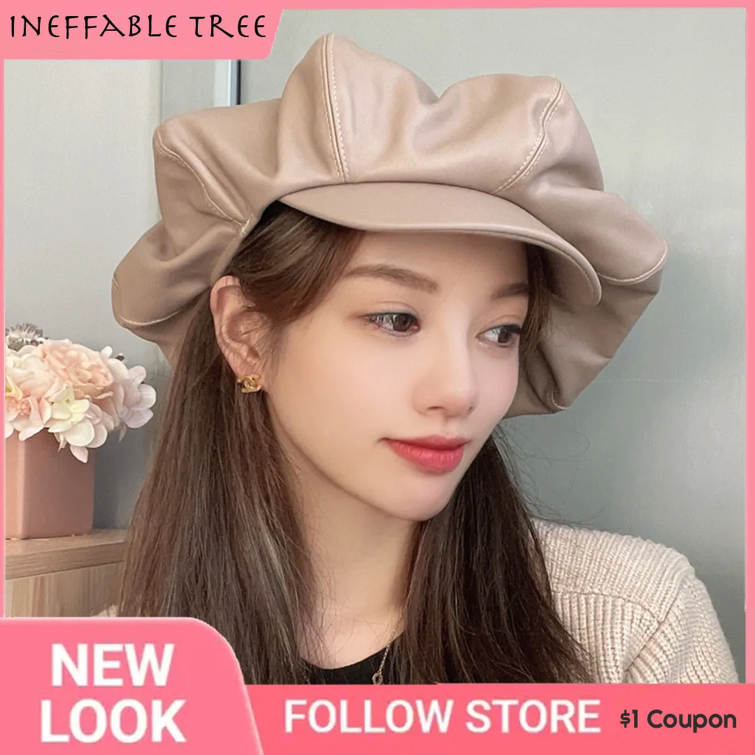INS-Mushroom-Hat-Fashion-Large-Cloud-Hat-Autumn-Winter-Black-PU-Octagonal-Cap-Women-Face-Small.jpg