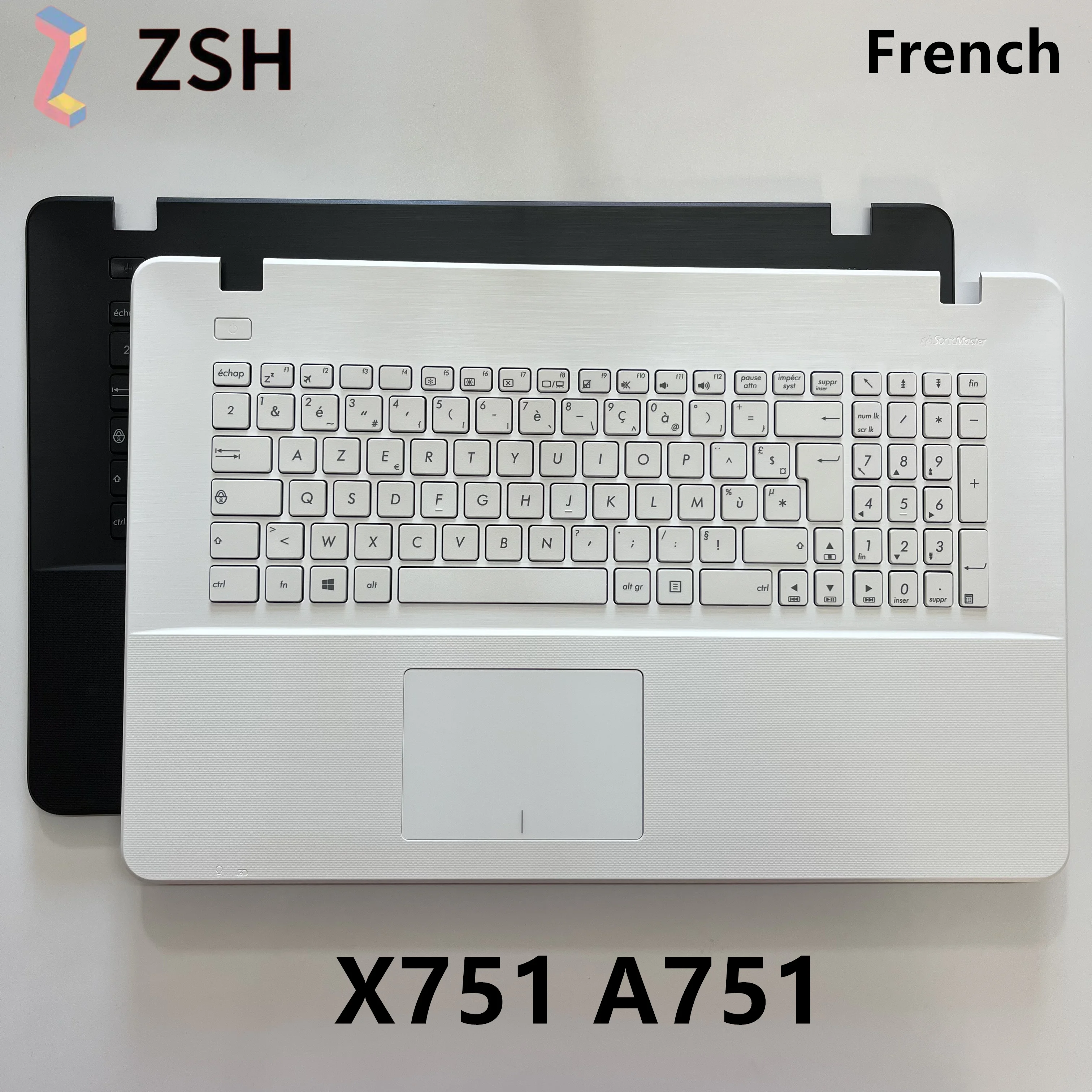 FR-French-keyboard-touchpad-palmrest-keyboards-for-Asus-A751-x751-x751l ...