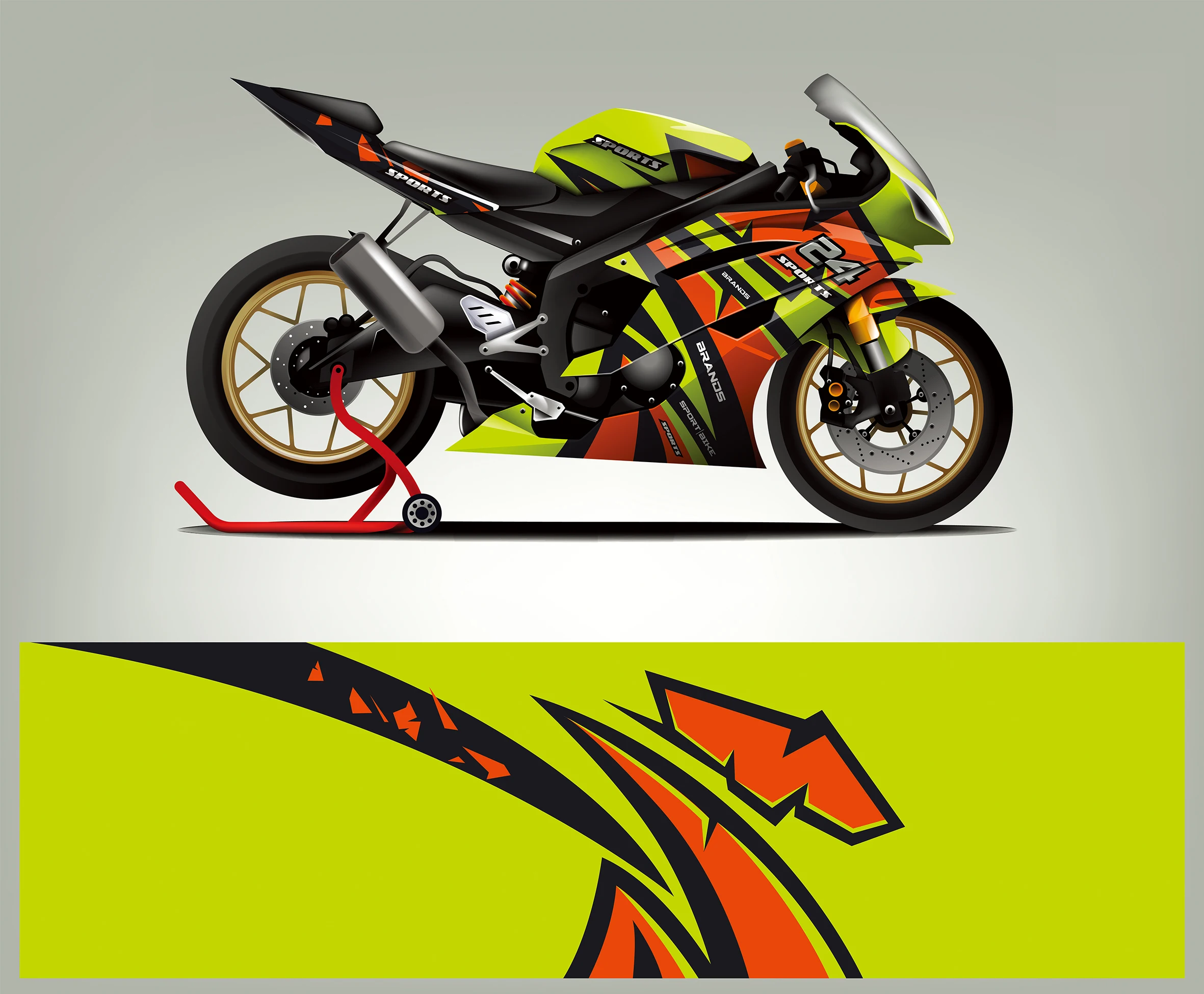 Sticker Design For Motorcycle Racing