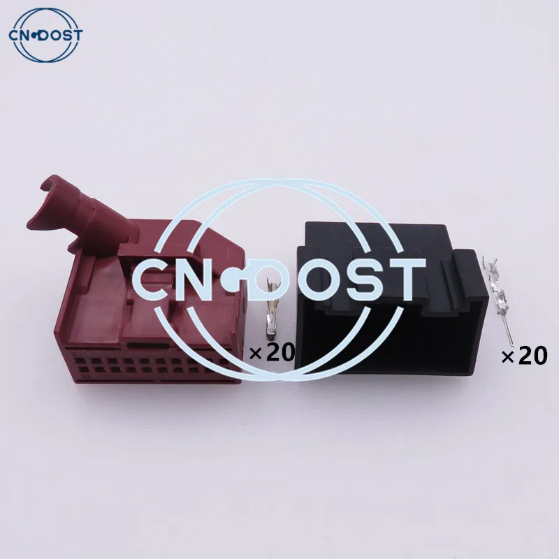 1 Set 20 Pin Car Gateway CANBus Connector Automobile Cable Plug 8E0 972 ...