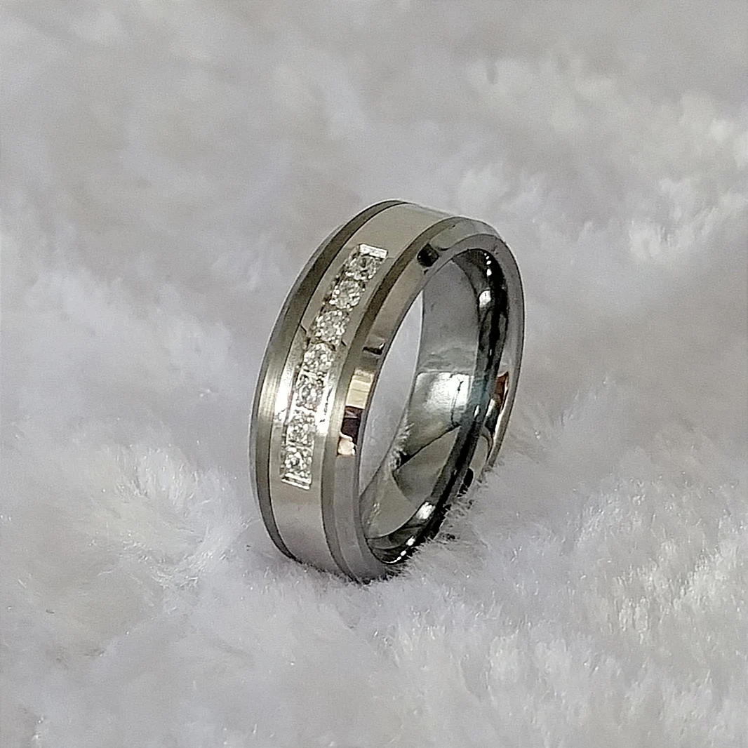 Tungsten Rings With Diamonds For Men