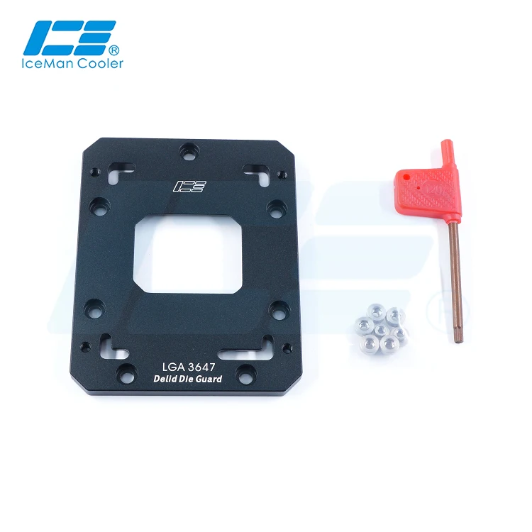 IceManCooler CPU Open Cover Protector For Intel LGA3647,Delid Die Guard ...