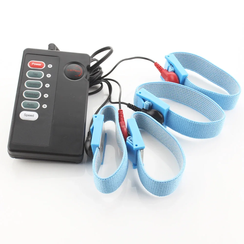 Remote-Control-Electric-Shock-Set-Cock-Ring-Adult-Sex-Toys-For-Men ...