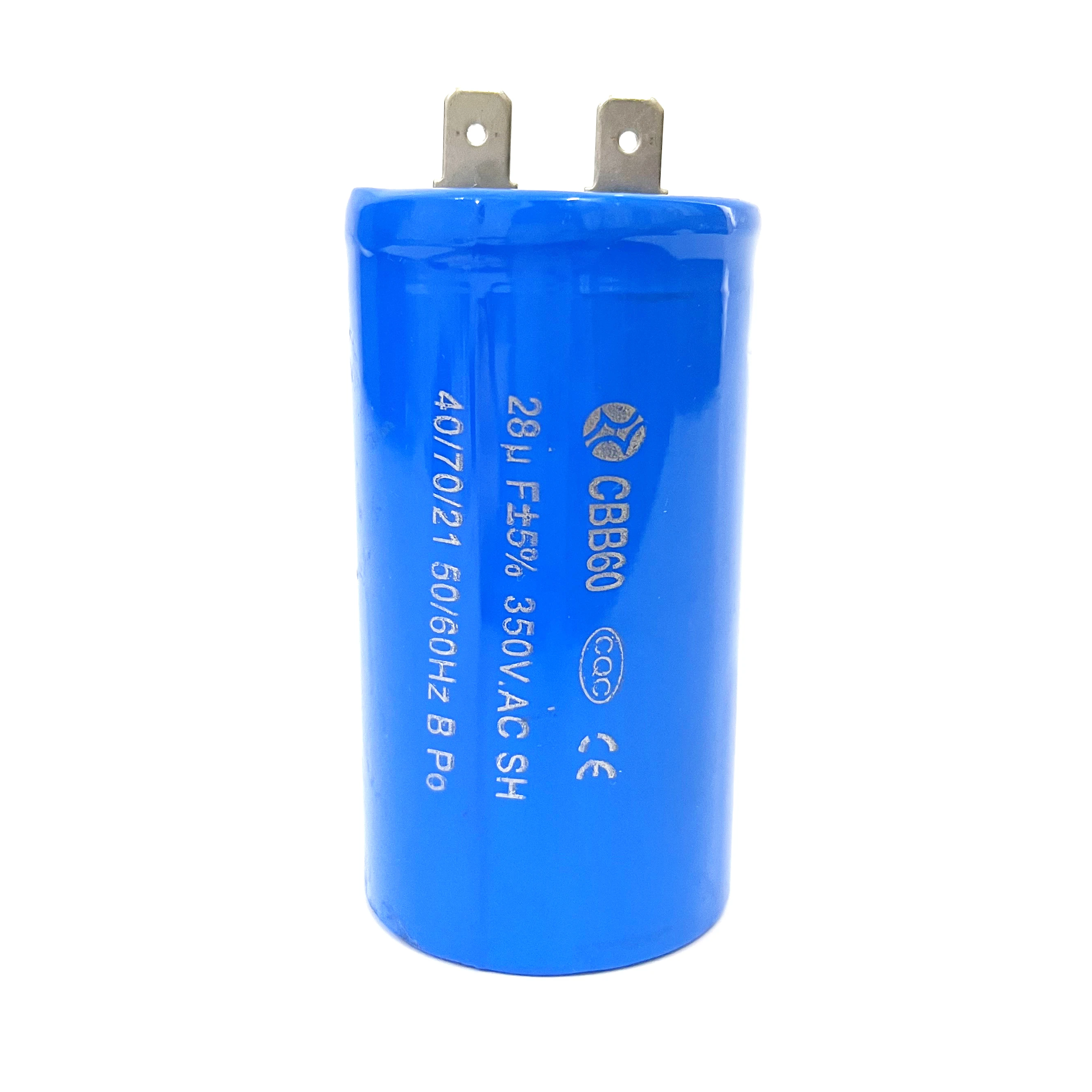 Staring Capacitor Cbb60,28uf,350v.ac Sh,40/70/21,50/60hz - Power Tool ...