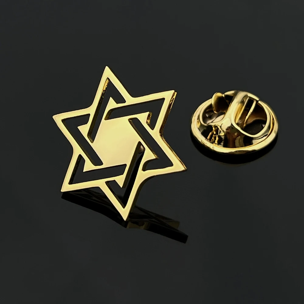 Fashion-Magen-David-Star-Brooch-for-Men-Women-Lapel-Spurs-Collar-Pins ...