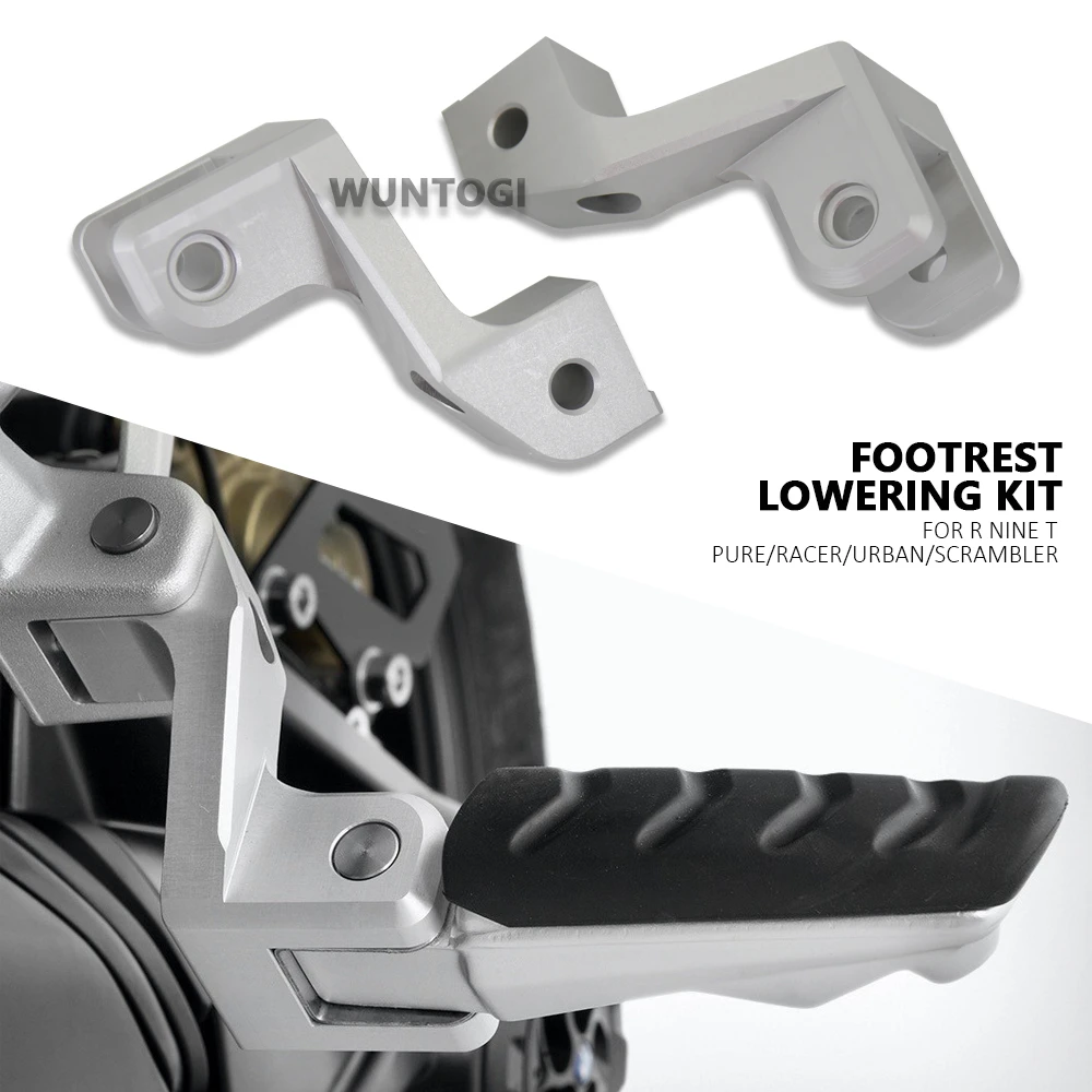 Motorcycle Foot peg Passenger Footrest Lowering Kit For BMW R9T R NINET ...
