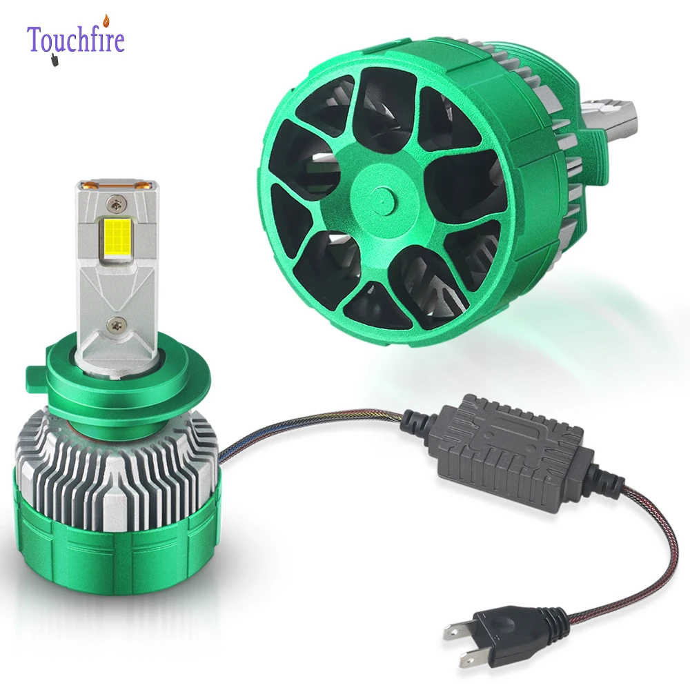 2PCS-K14-200W-Canbus-H4-LED-headlight-CSP-3570-chip-h7-h1-h11-h8-h9 ...