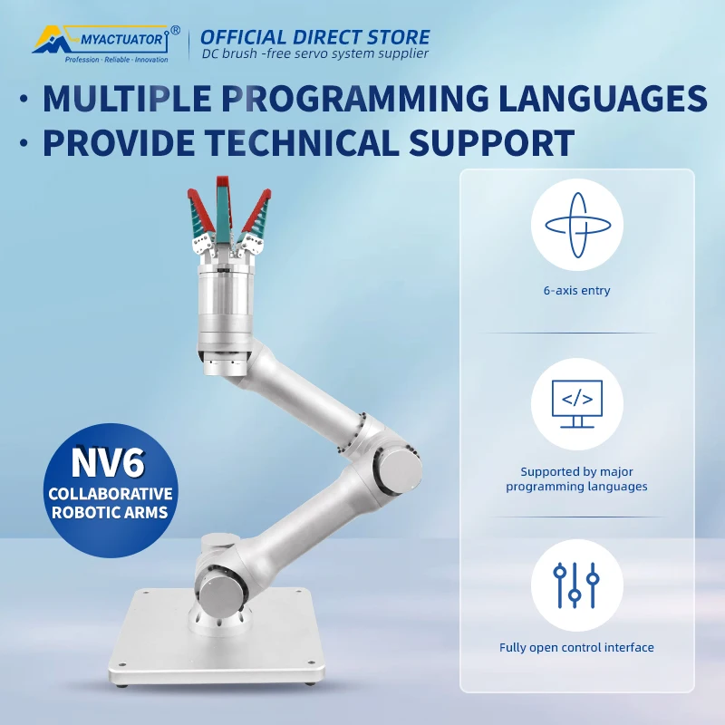 Myactuator NV6 robotic arm 6 axis high torque collaborative Robot ...