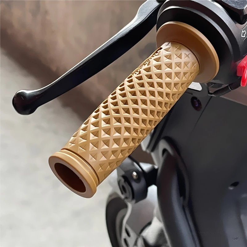 7-8-Handle-Bar-Retro-Rubber-Motorcycle-Bike-Vintage-Handlebar-Coke ...