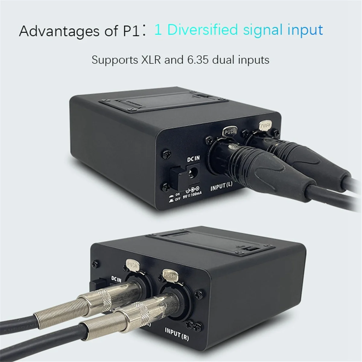 Excellent! P1 Headphone Monitor Headphones Preamplifier Earphones ...