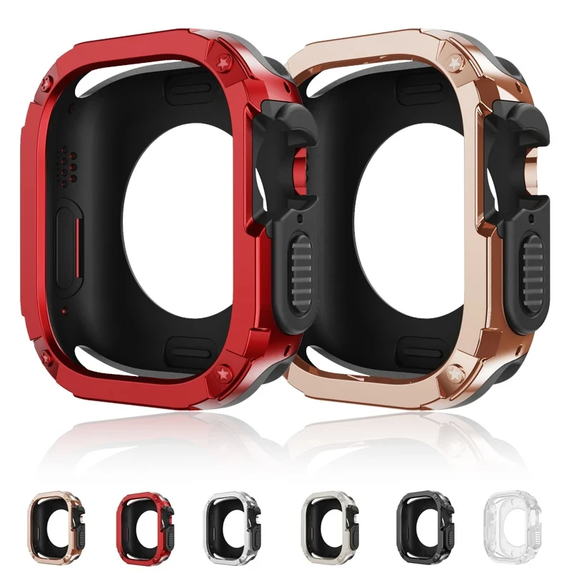 2-In-1-Watch-Case-for-Apple-Watch-49mm-41mm-45mm-40mm-44mm-Armor-bumper ...