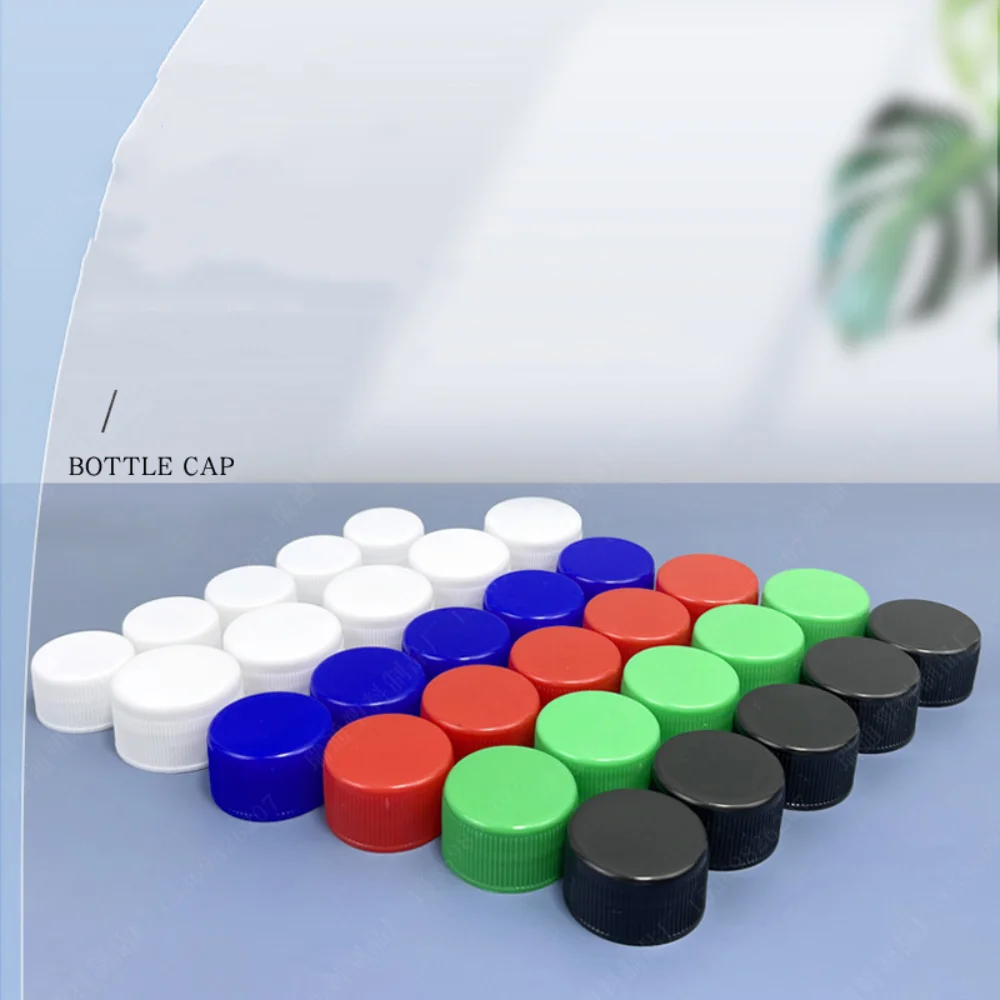 20Pcs-Plastic-Bottle-Cap-28mm-Circular-Screw-Bottle-Cap-Reusable ...